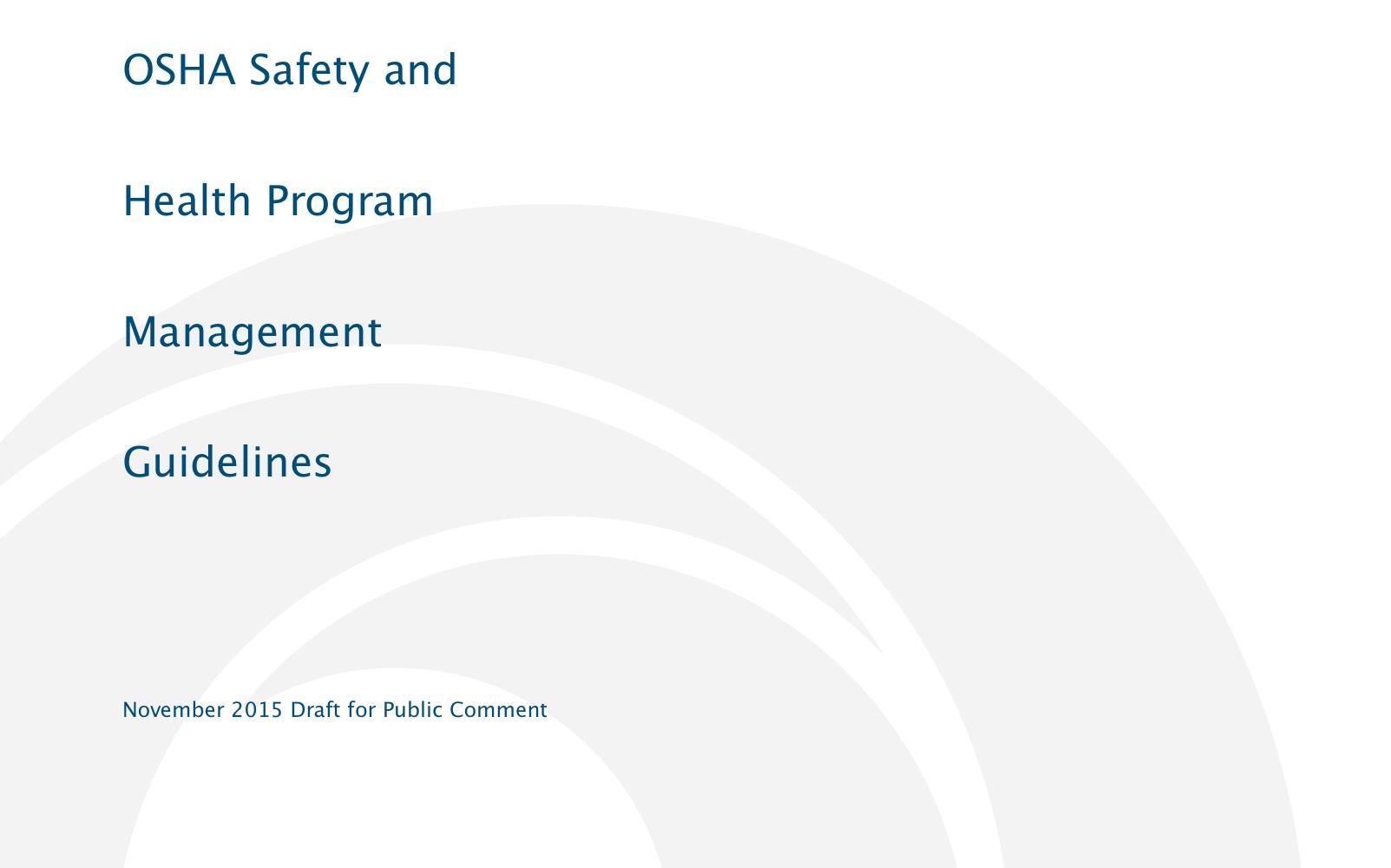 ERG Helps OSHA Launch Campaign to Change the Way Business Does Safety ...