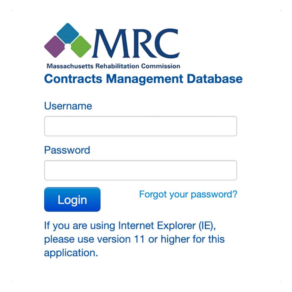Massachusetts Rehabilitation Commission Management Database | ERG ...